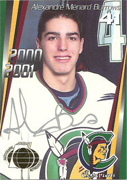Alexandre Burrows Card Collection